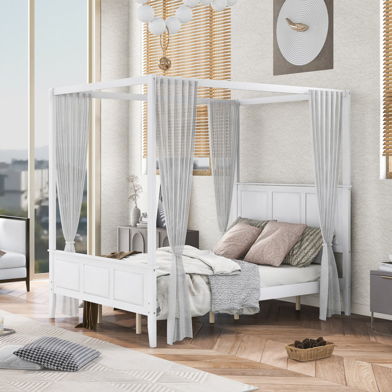 Wayfair canopy bed queen store